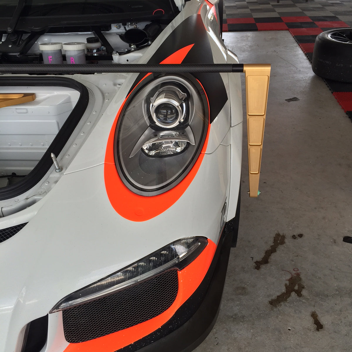 Porsche Cayman GT4 Clubsport Car Carbon Fiber Toe String Assembly ...